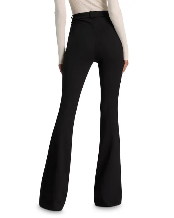 Alice + Olivia Kerry Ultra High Rise Skinny Bootcut Trousers