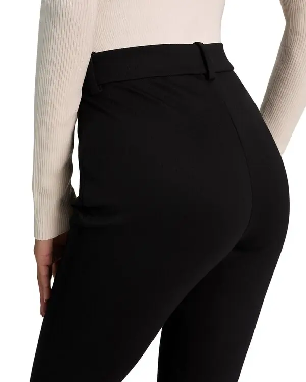 Alice + Olivia Kerry Ultra High Rise Skinny Bootcut Trousers