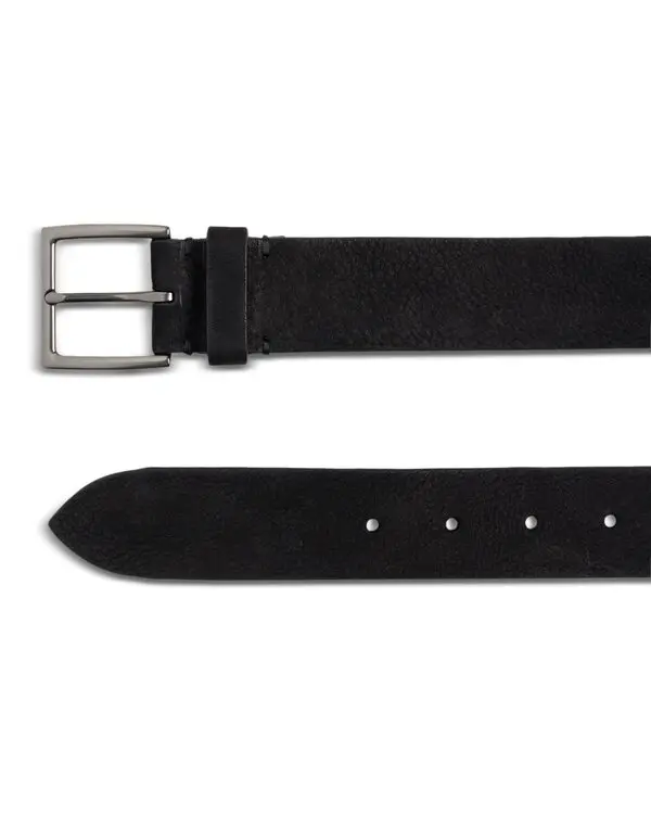 Vince Burnished Leather Belt