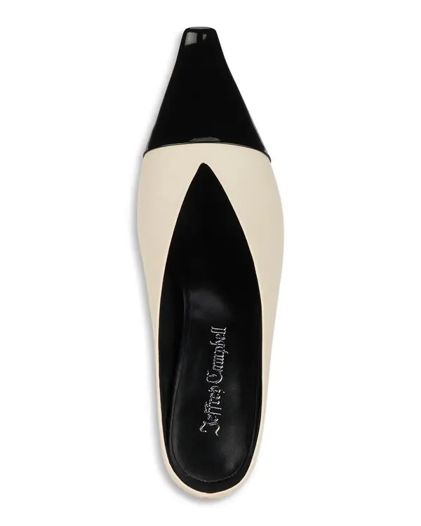 Jeffrey Campbell Investor Mid Heel Mules
