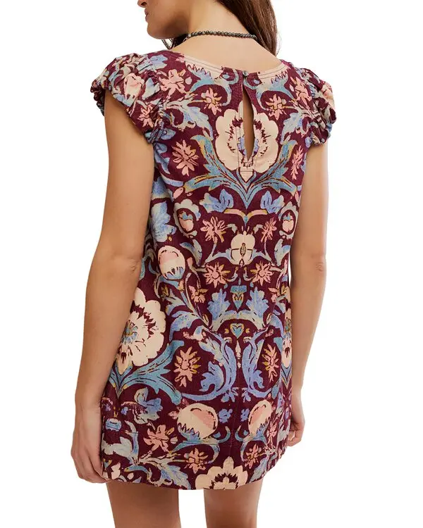 Free People Hopeless Romantic Cotton Mini Dress