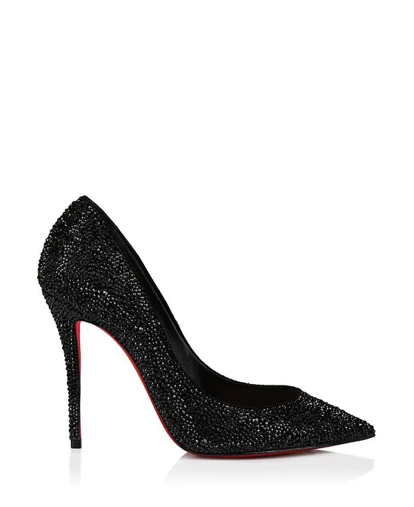 CHRISTIAN LOUBOUTIN La Pigalle Strass Pumps