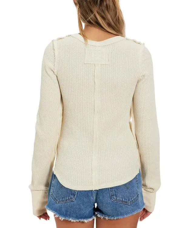 Free People Lucky Locket Cotton Tee