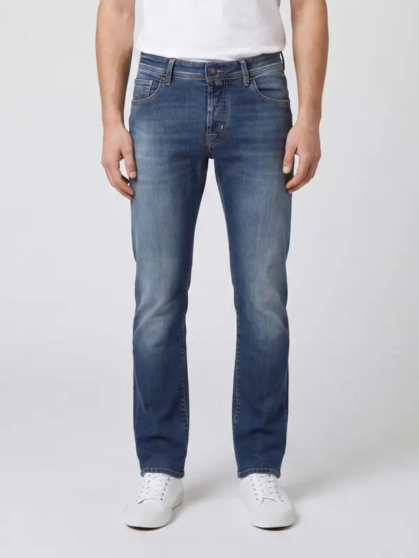 Jacob Cohen Slim Fit 5-pocket Skinny Jeans In Stretch
