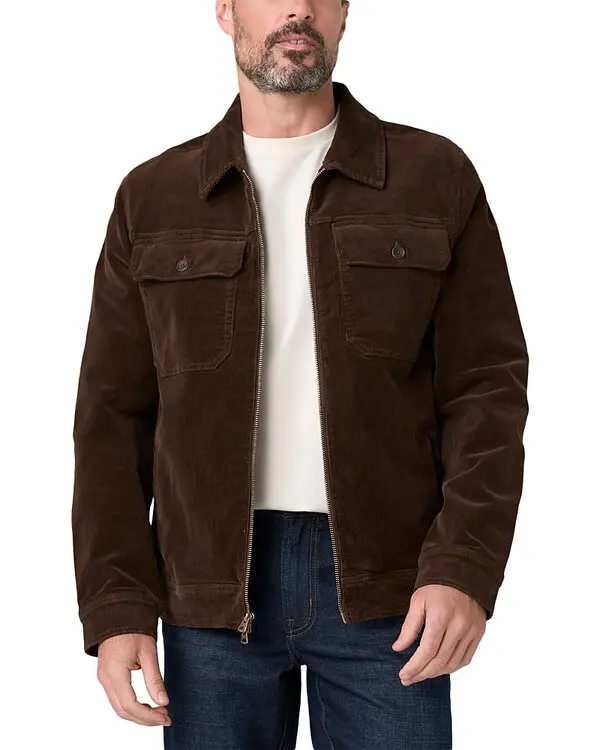 LIVERPOOL 2 Way Zip Jacket - Brown