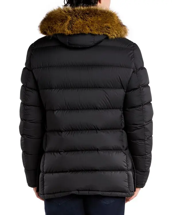 Moncler Clunye Hooded Stand Collar Down Parka