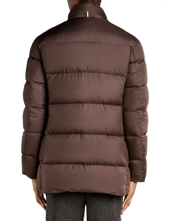 Moncler Didessa Reversible Stand Collar Down Parka