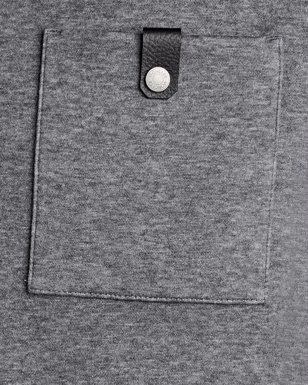 Moncler Cotton Blend Chest Pocket Polo Shirt