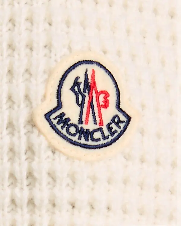 Moncler Wool & Cashmere Hooded Panel Puffer Jacket