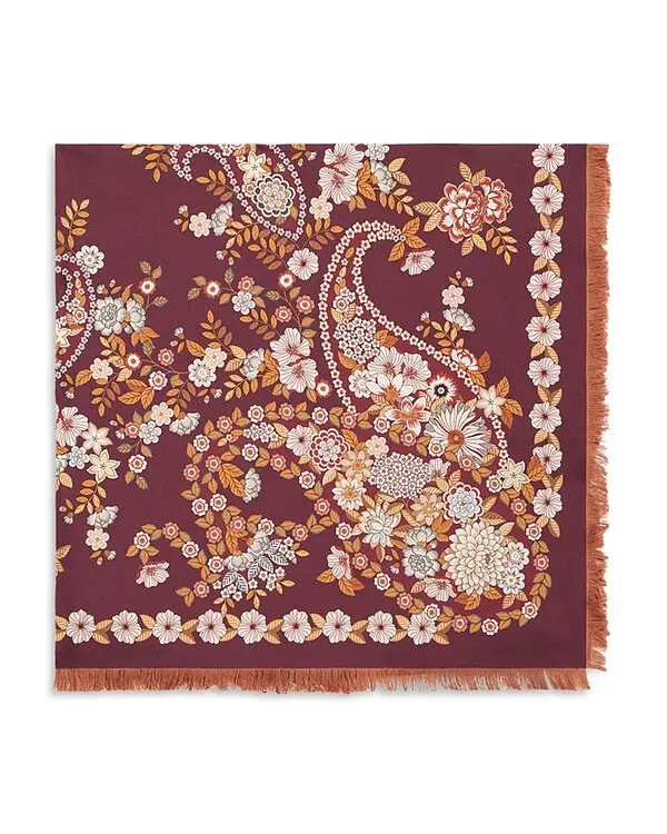 Gerard Darel Siloe Silk Scarf - Pink