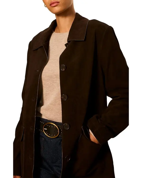 Sanctuary Avid Suede City Coat