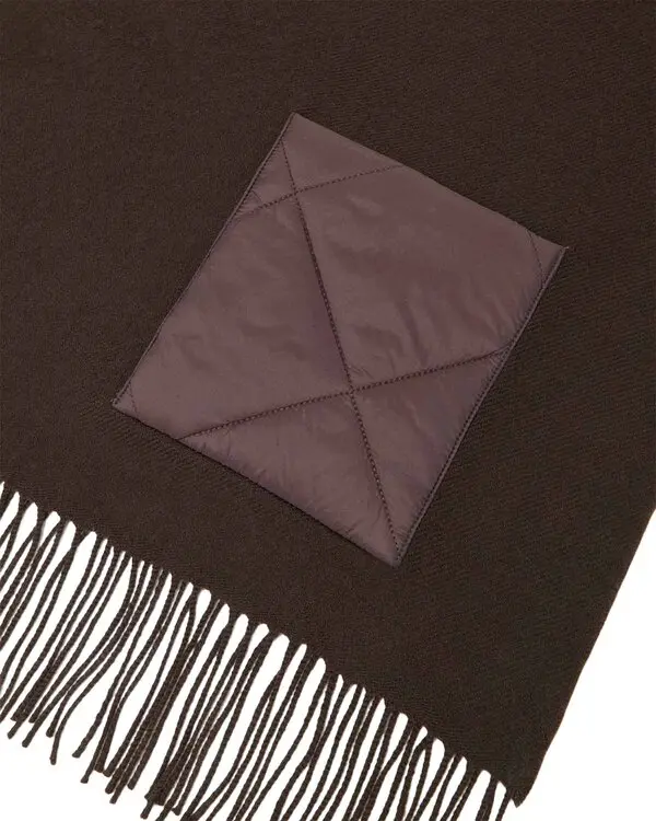 Maje Hooded Wool Scarf