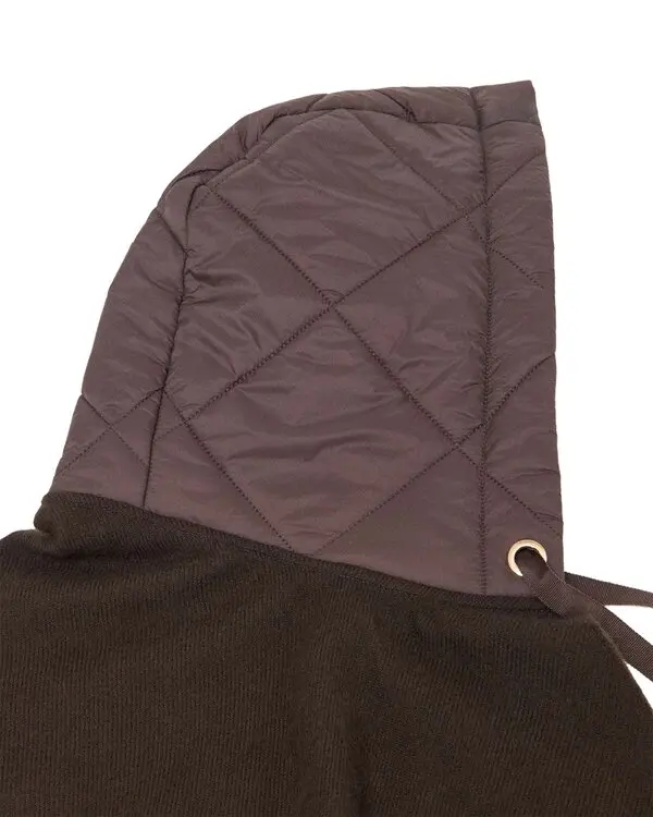 Maje Hooded Wool Scarf