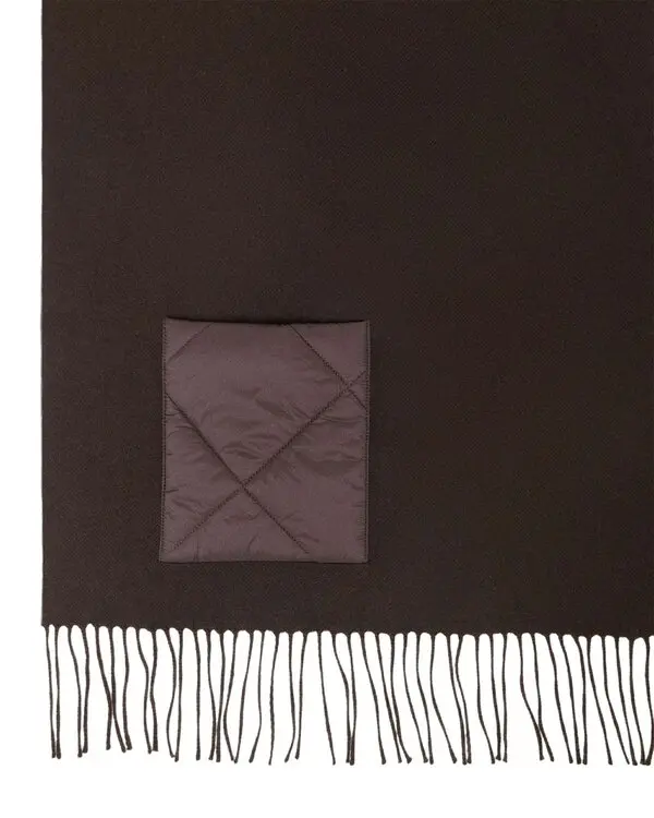 Maje Hooded Wool Scarf
