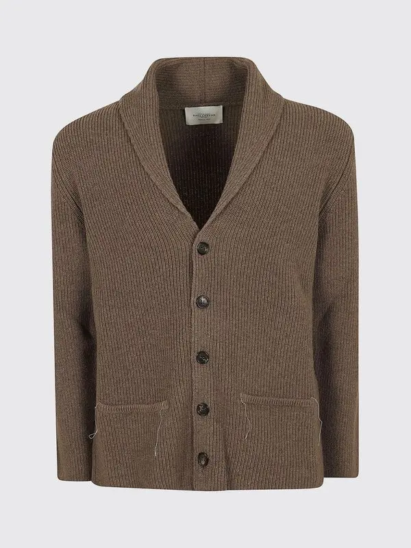 BALLANTYNE V-neck Pure Wool Button-up Cardigan