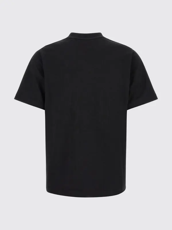 Casablanca Graphic Print Organic Cotton Crewneck T-shirt - Black