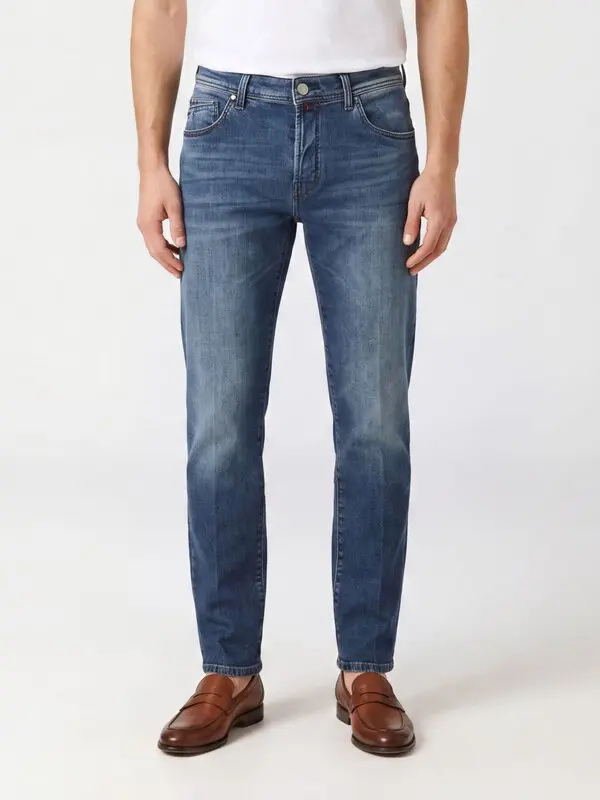 Jacob Cohen Mid-rise Skinny Fit Stretch Cotton Denim Jeans - Blue