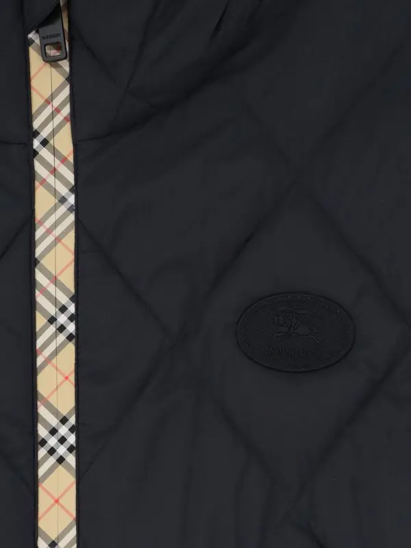 Burberry Ekd Logo Quilted Nylon Gilet