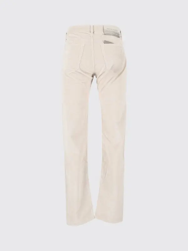 Jacob Cohen Slim Fit Cotton Blend Corduroy Trousers - Grey 2