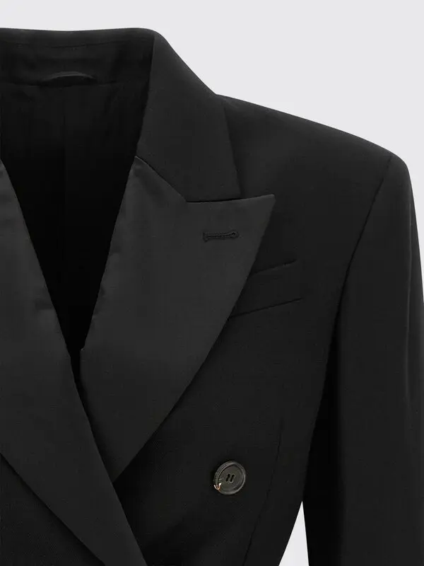 Brunello Cucinelli Double-breasted Virgin Wool Blazer With Peaked Lapels