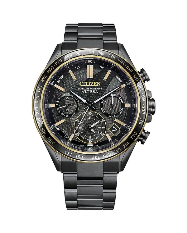 Citizen Limited Edition Attesa Super Titanium Bracelet Watch, 44.6mm