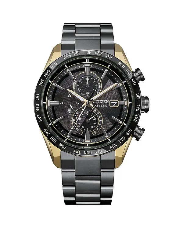 Citizen Limited Edition Attesa Super Titanium Bracelet Watch, 42mm