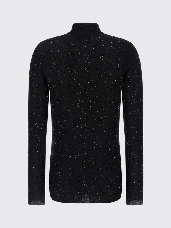 Fabiana Filippi Sequin-embroidered Slim Fit Wool Turtleneck Jumper