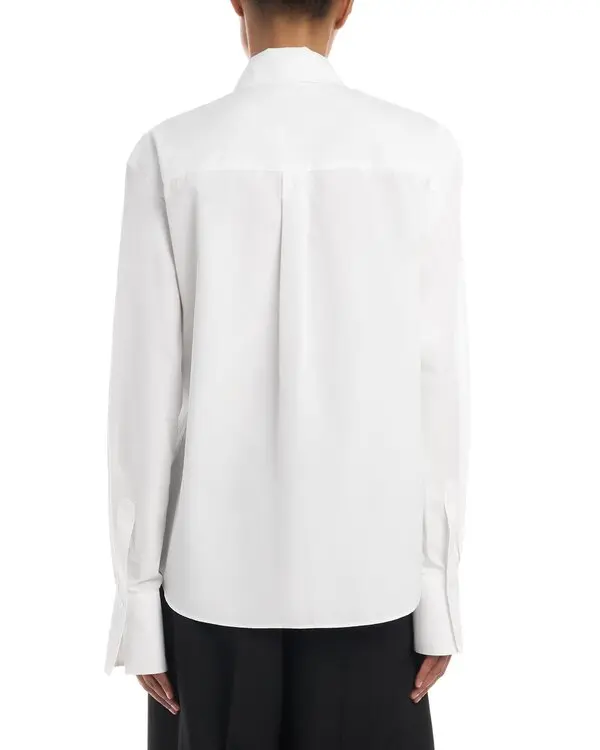 Erdem Cotton Poplin Long Sleeve Shirt