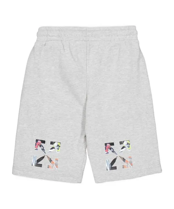 Off-White Fleece Sweat Shorts