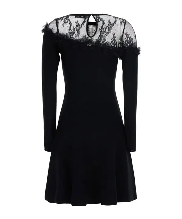 Blumarine Long-sleeved Dress