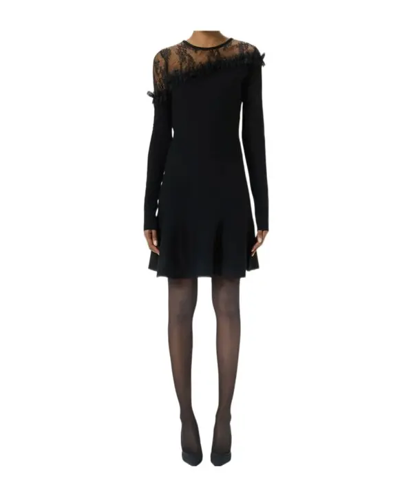 Blumarine Long-sleeved Dress