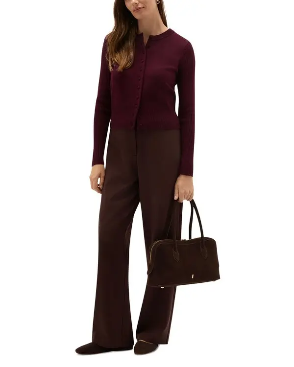 HOBBS LONDON Elsa Wool Cardigan Sweater