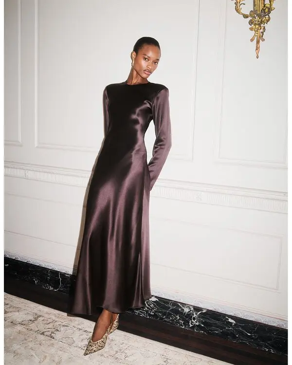 HEIRLOME Mercedes Silk Maxi Dress