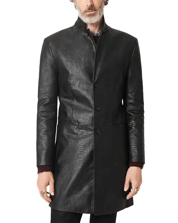 John Varvatos John Varvato Maida Leather Jacket