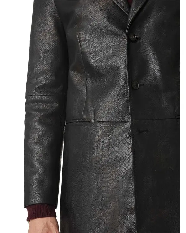 John Varvatos John Varvato Maida Leather Jacket