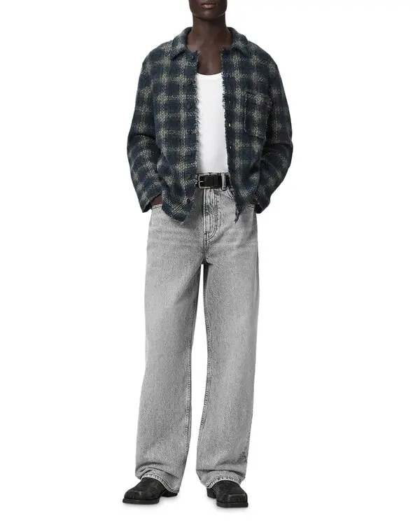 ALLSAINTS Rivet Slouch Cotton Relaxed Fit .7 Jeans