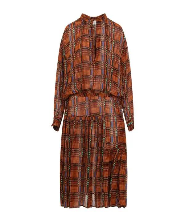 Dries Van Noten Long-sleeved Dress