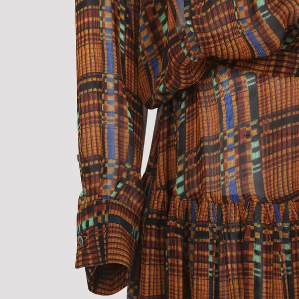 Dries Van Noten Long-sleeved Dress