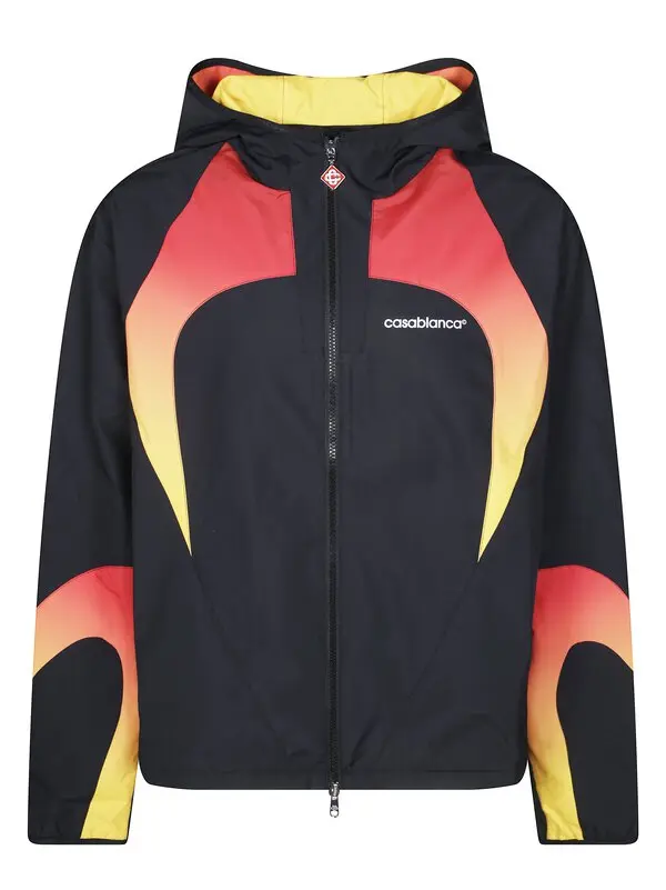 Casablanca Zip-up Hooded Jacket