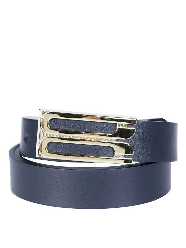Victoria Beckham Dorian Frame Belt 2.5cm - Nero