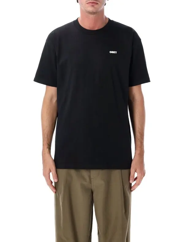 Obey Cotton Logo T-shirt