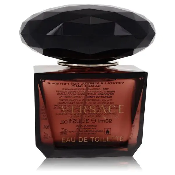 Versace Crystal Noir Eau De Toilette Spray 3.0 Oz