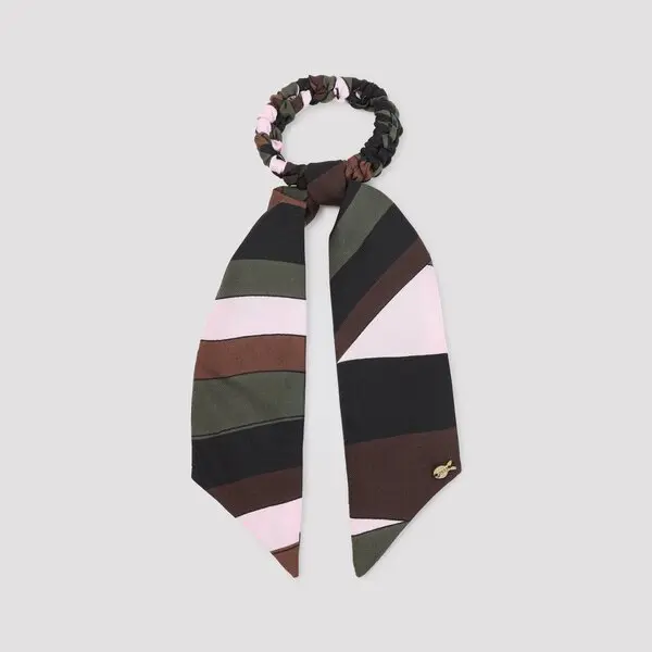 Emilio Pucci 100% Silk Hair Accessories