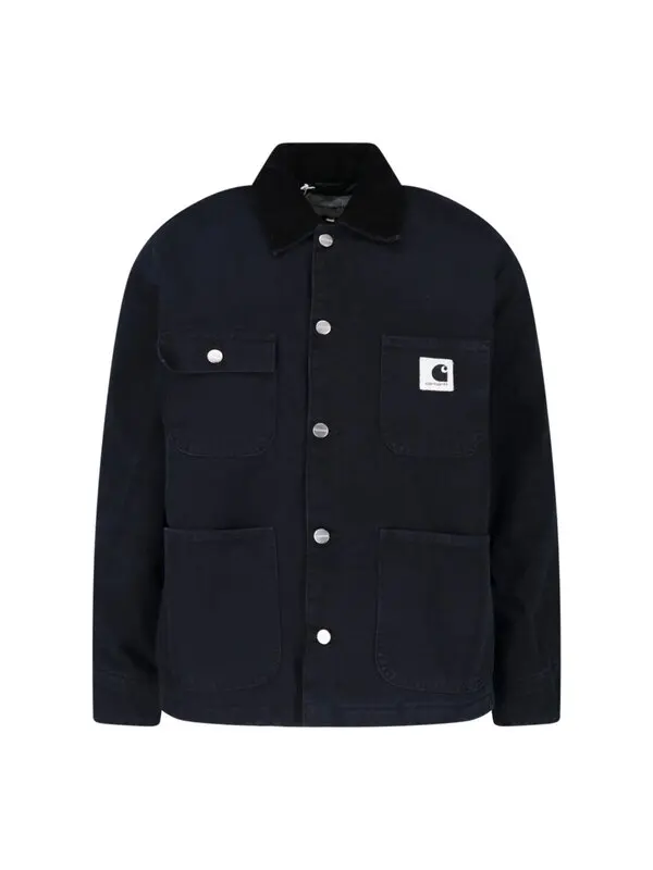 Carhartt Work In Progress Canvas Work Jacket - Black