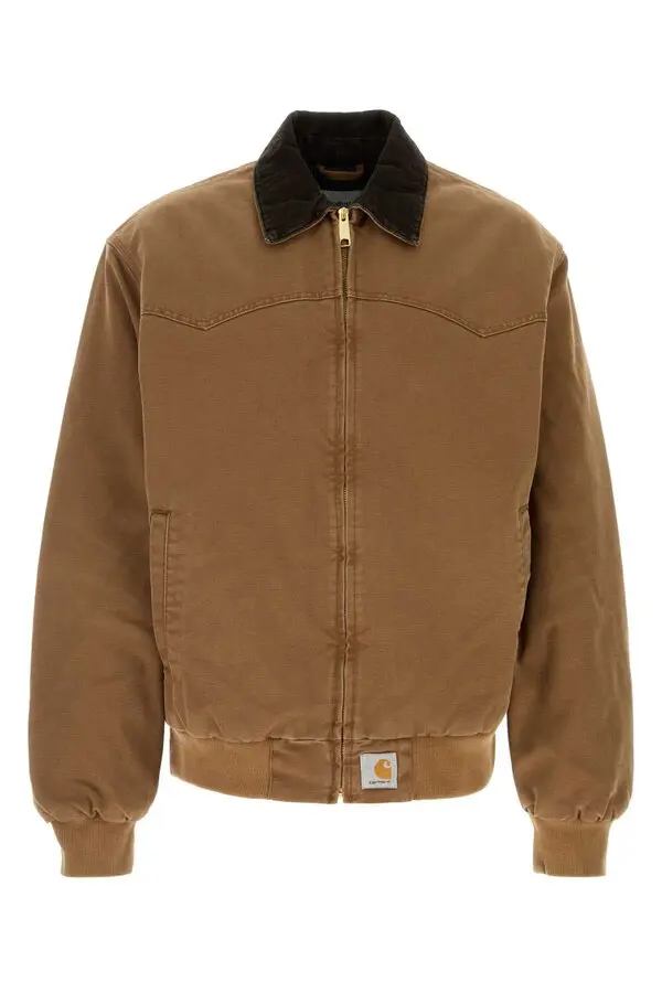 Carhartt Work In Progress Santa Fe Cotton Jacket With Quilted Lining
