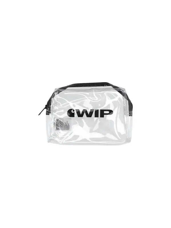 Carhartt Work In Progress Clear Zip Pouch - Transparent