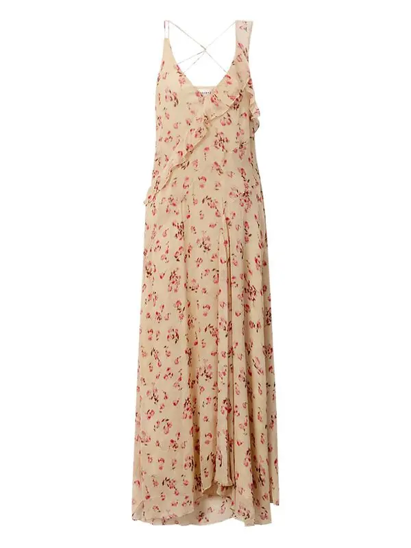 Isabel Marant Étoile Marant Luxie Long Dress - Multicolor