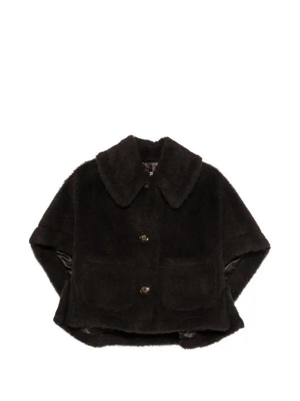 Max Mara Wool Cape - Multicolor