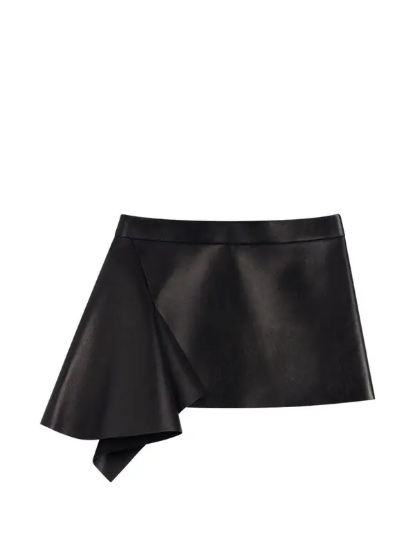 Givenchy Leather Mini Skirt