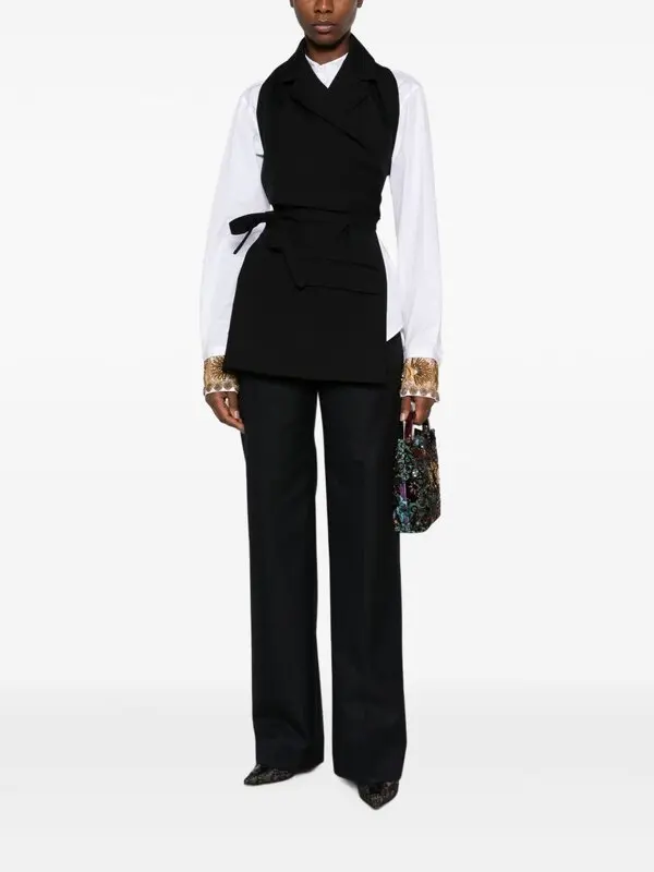 Dries Van Noten Geline Wool Vest